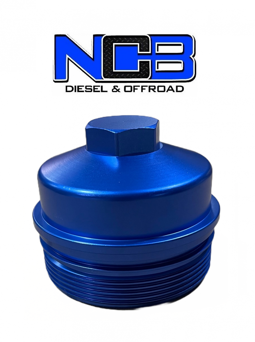 Billet Aluminum Oil Filter Cap For 2003-2007 Ford 6.0L Powerstroke ...